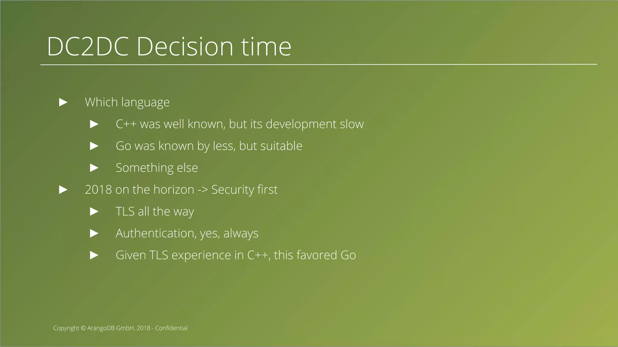 Implementing Data Center To Data Center Replication For A Distributed Database Ppt