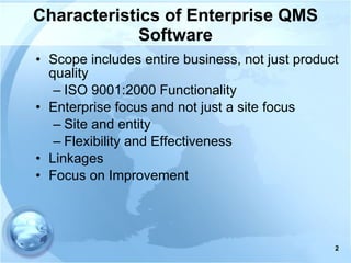 Ew qms asq_kitchner | PPT