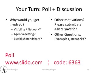 EWRC 2017: Idea 1 - Community (Examples) | PPT