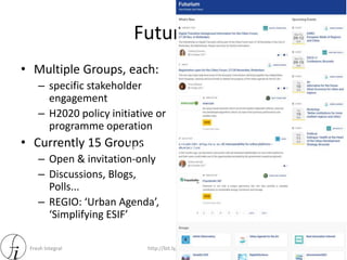 EWRC 2017: Idea 1 - Community (Examples) | PPT