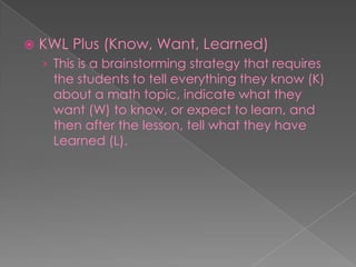 Writing In The Mathematics Classroom | PPT