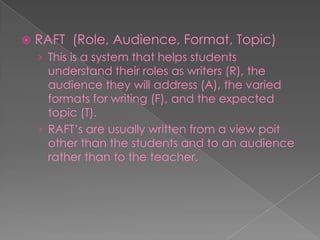 Writing In The Mathematics Classroom | PPT