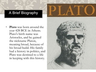 Ewrt 2 class 16 plato | PPT | Free Download