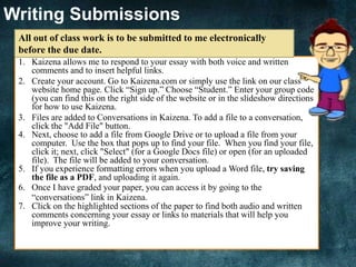 Ewrt 30 class 1 | PPT