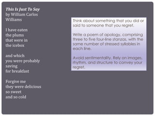 Ewrt 30 class 5 | PPTX