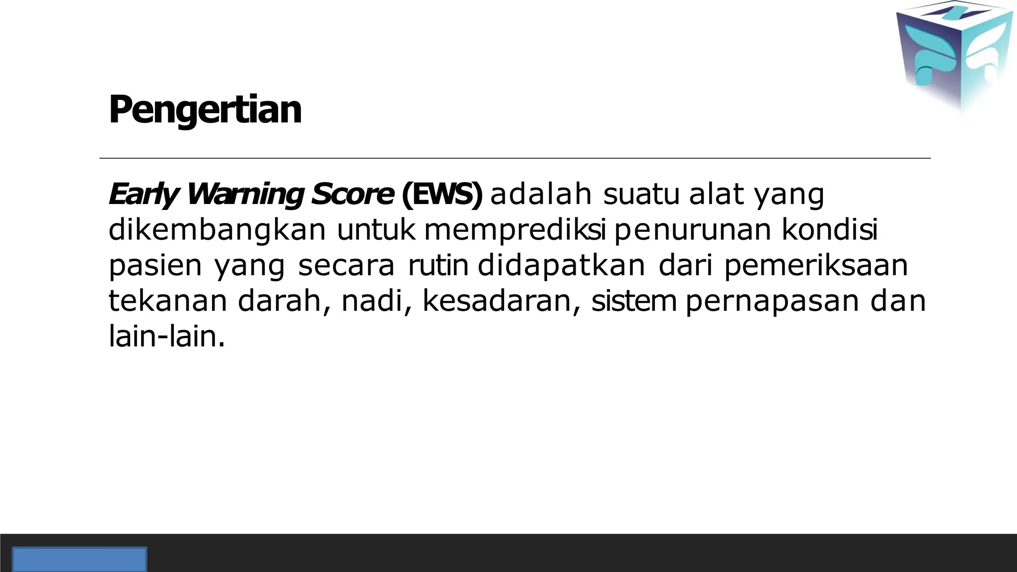 Early warning system untuk monitoring tanda vital | PDF