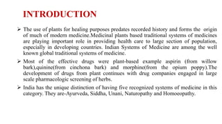 Regulation of herbal drugs | PPTX