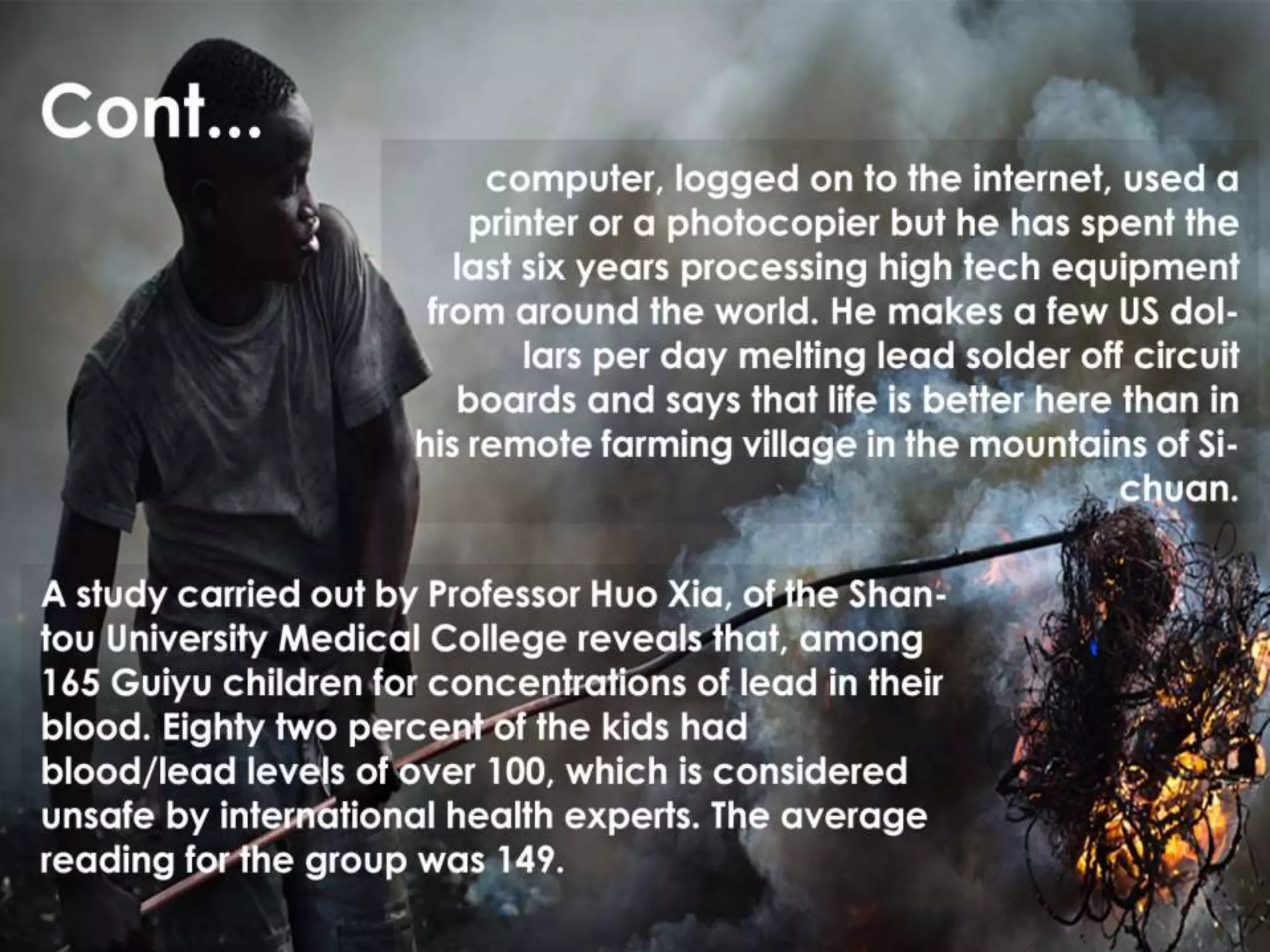 E waste eats Guiyu | PPTX