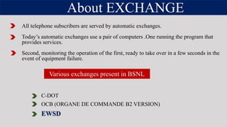 EWSD Switching Systems | PPTX