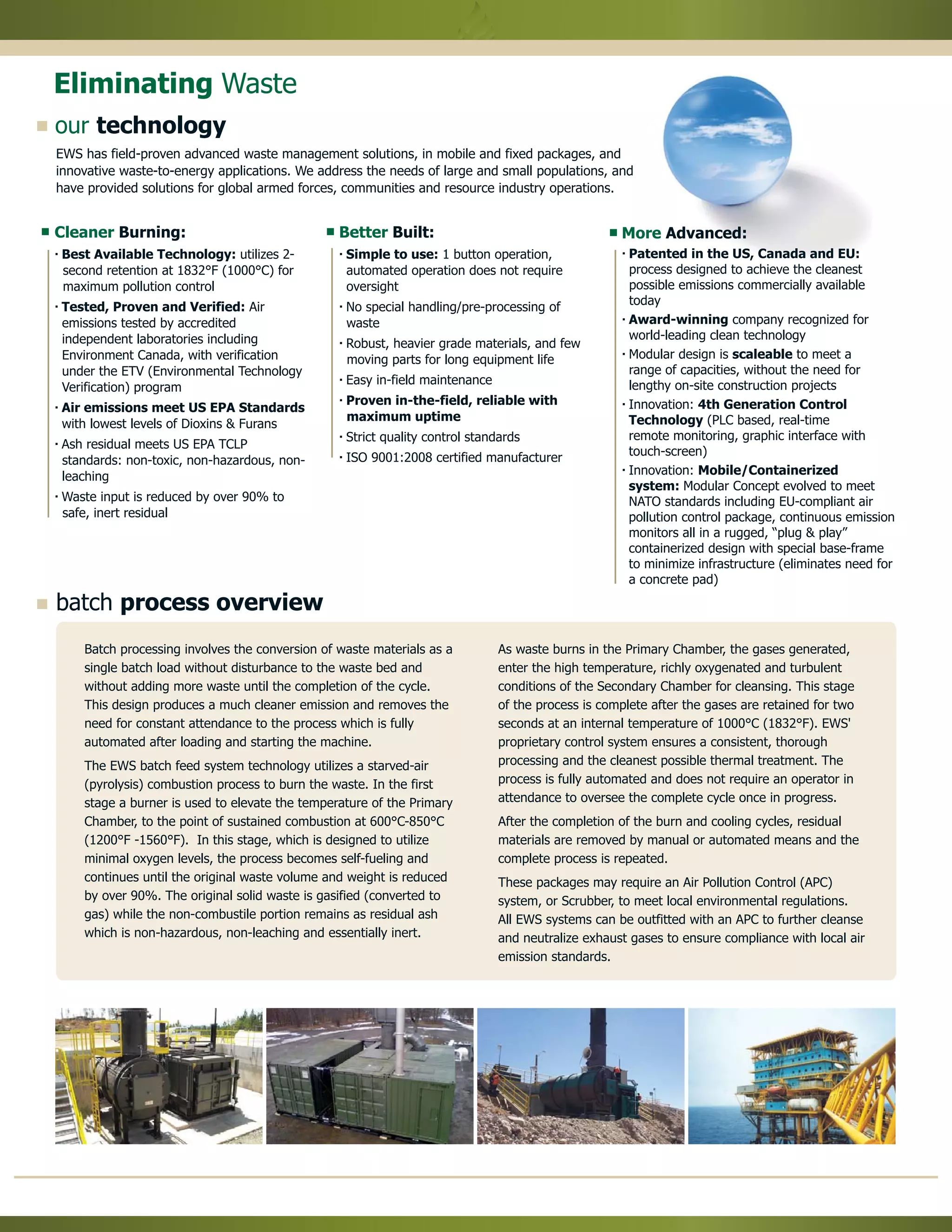 EWS General Brochure | PDF