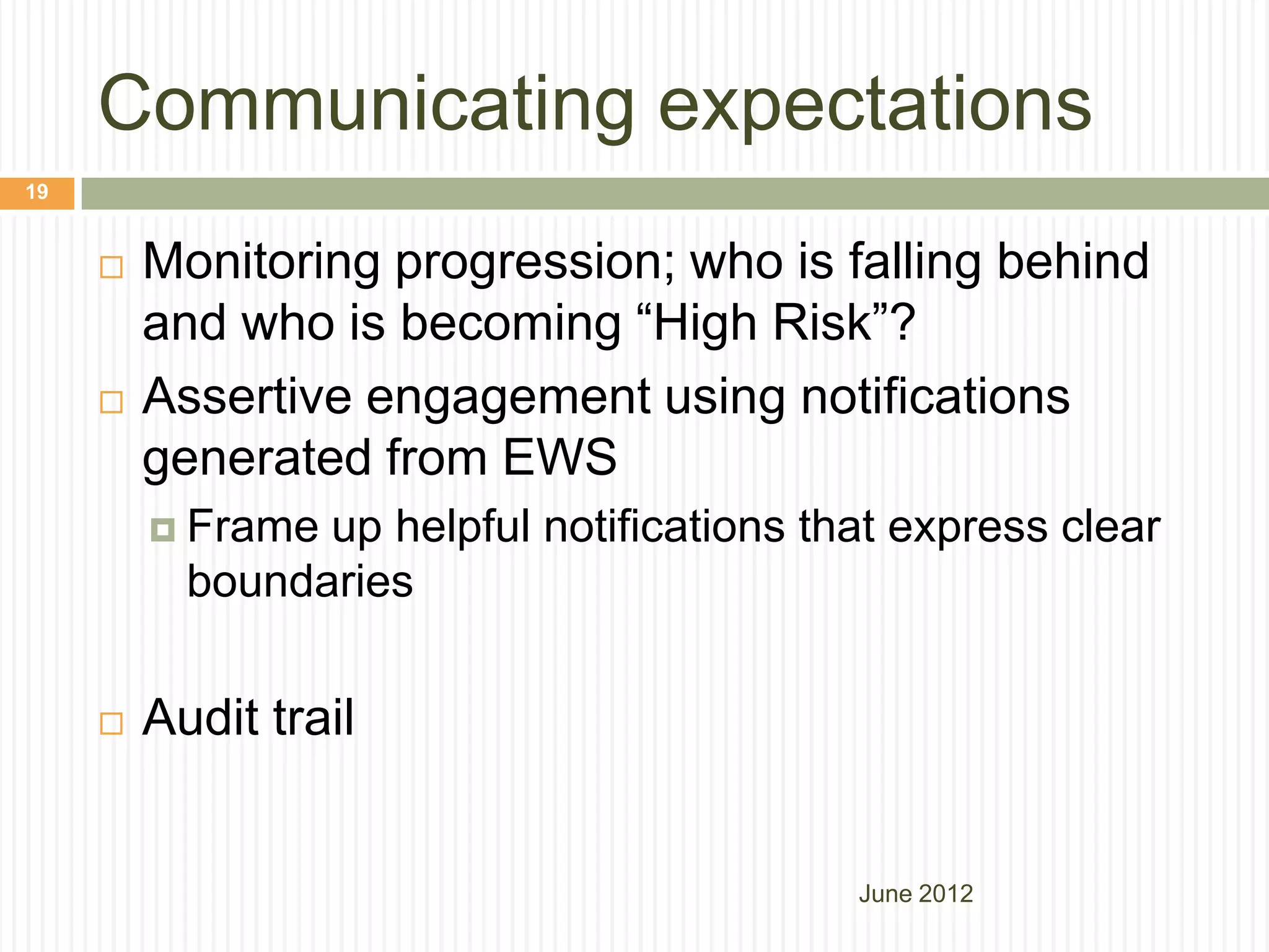 Learnline - Early Warning System & Performance Dashboard | PPTX