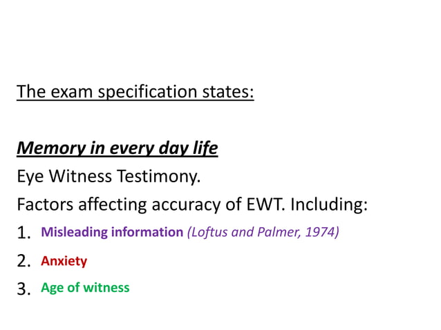 Ewt anxiety | PPT