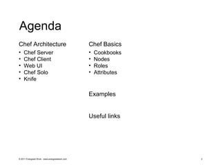 Chef - managing yours servers with Code | PPT