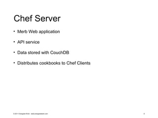 Chef - managing yours servers with Code | PPT