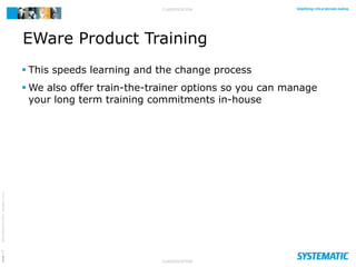 EW training overview presentation | PPTX