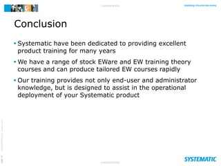 EW training overview presentation | PPTX