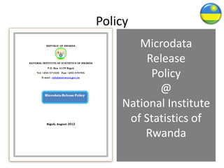 Microdata anonymization considerations | PPTX