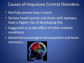 Impulse Control Disorder | PPTX