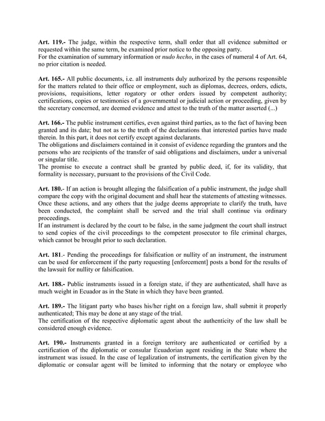 Ex. 100, code of civil procedure rla 198 eng-updated (2015.03.17) | PDF