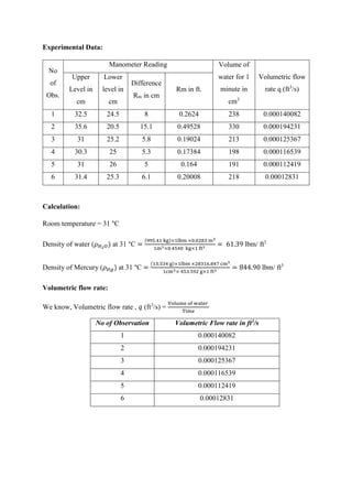 Bernoulli equation Determination through LAB work.pdf