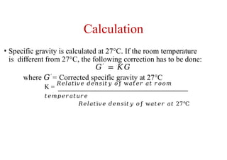 Specific Gravity of cohesive and cohesionless soil .pptx