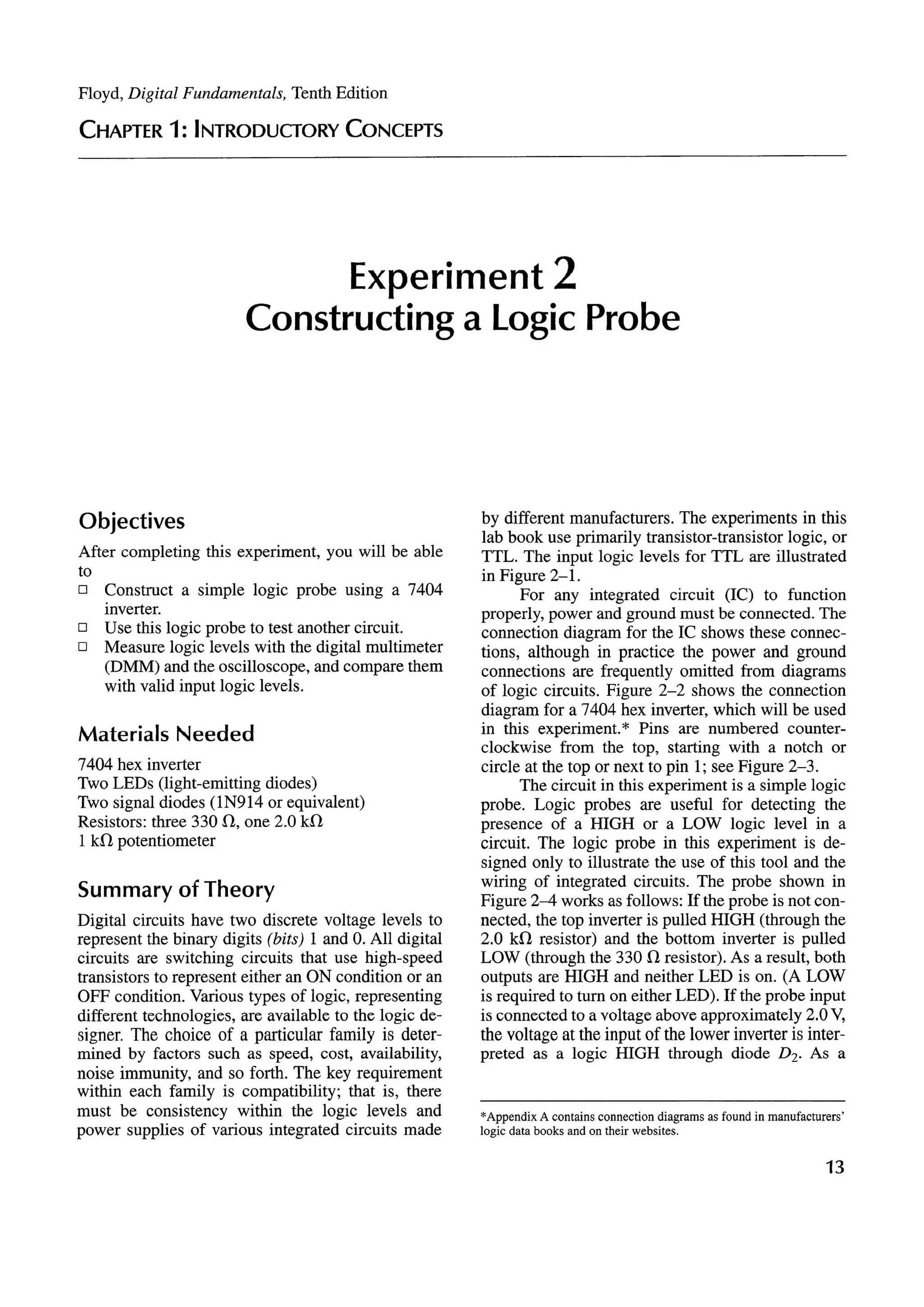 Ex 2 constructing a logic prob | PDF