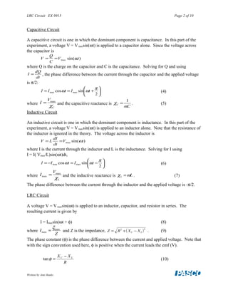 (Ex 9915) lrc circuit | DOC