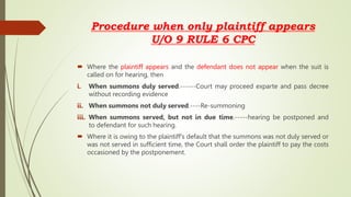 Ex-Parte Proceedings against Defendant.pptx