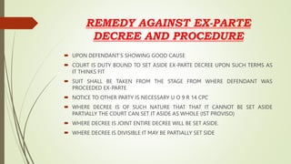 Ex-Parte Proceedings against Defendant.pptx