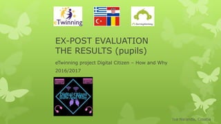 Ex-post evaluation - Digital Citizen - How and Why | PPTX