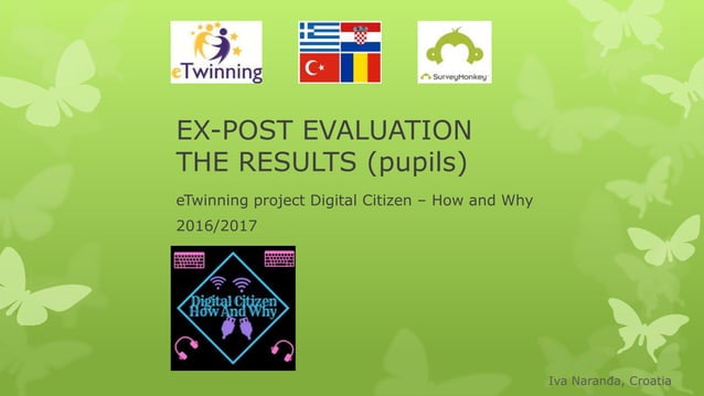 Ex-post evaluation - Digital Citizen - How and Why | PPTX
