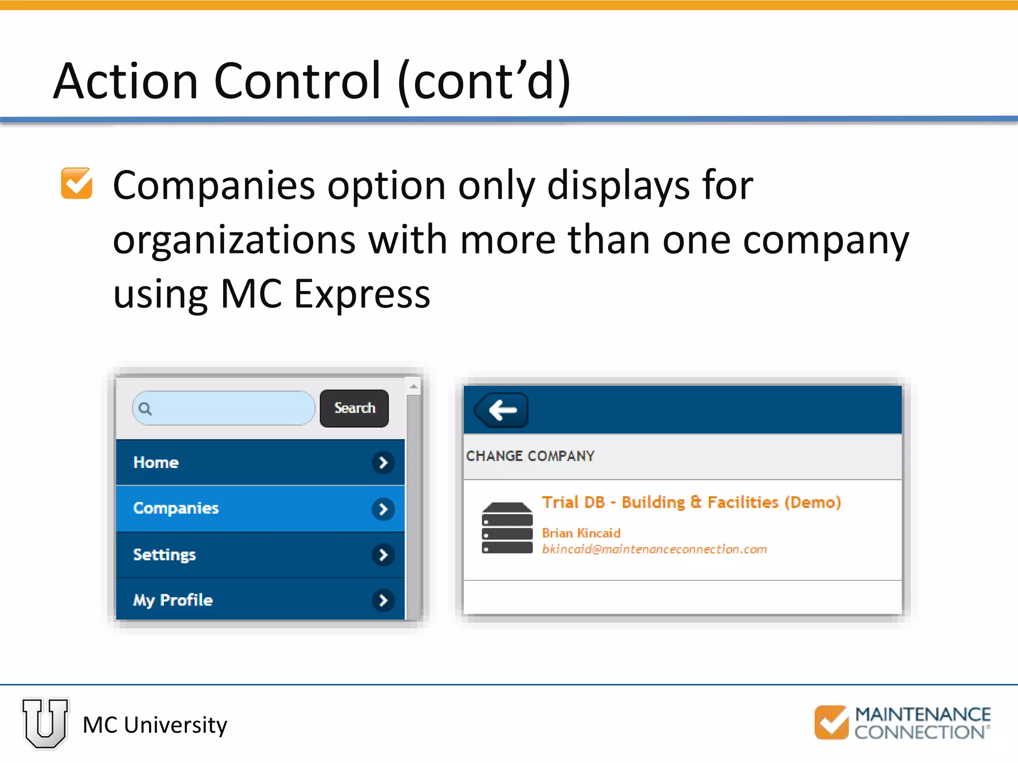 Ex01 | Overview of MC Express (MCUI) | PPTX