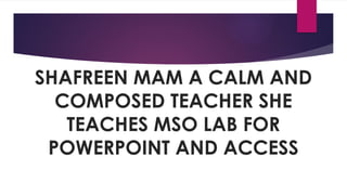 a very amazing ppt of my new creation hahahah | PPT