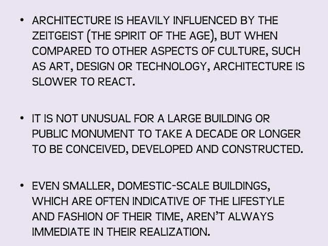 values in architecture | PPT