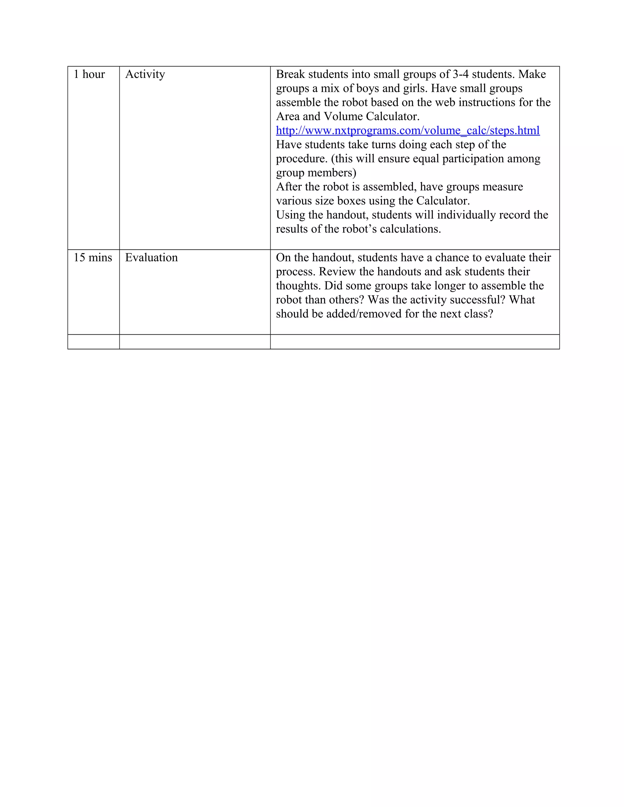 Ex11 lesson plan | DOC