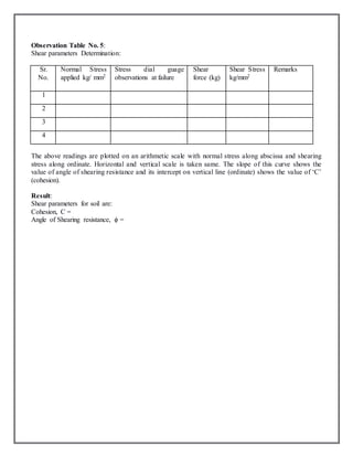 Ex 12 direct shear test | DOCX