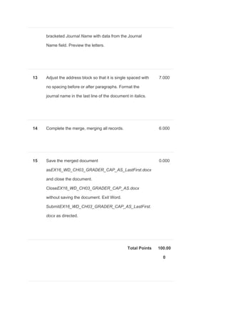 EX16_WD_CH03_GRADER_CAP_AS (completed solution) | PDF