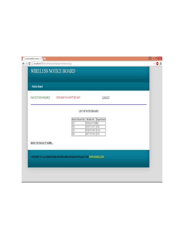 wireless notice board | DOCX | Operating Systems | Computer Software ...