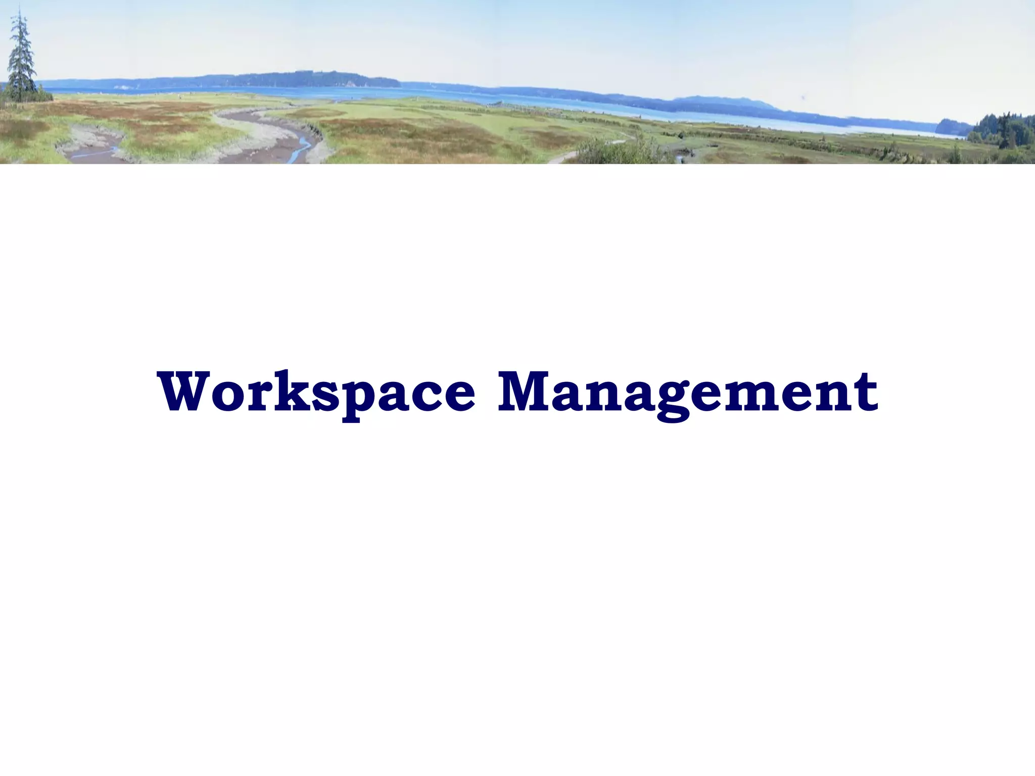 Workspace Management | PPT