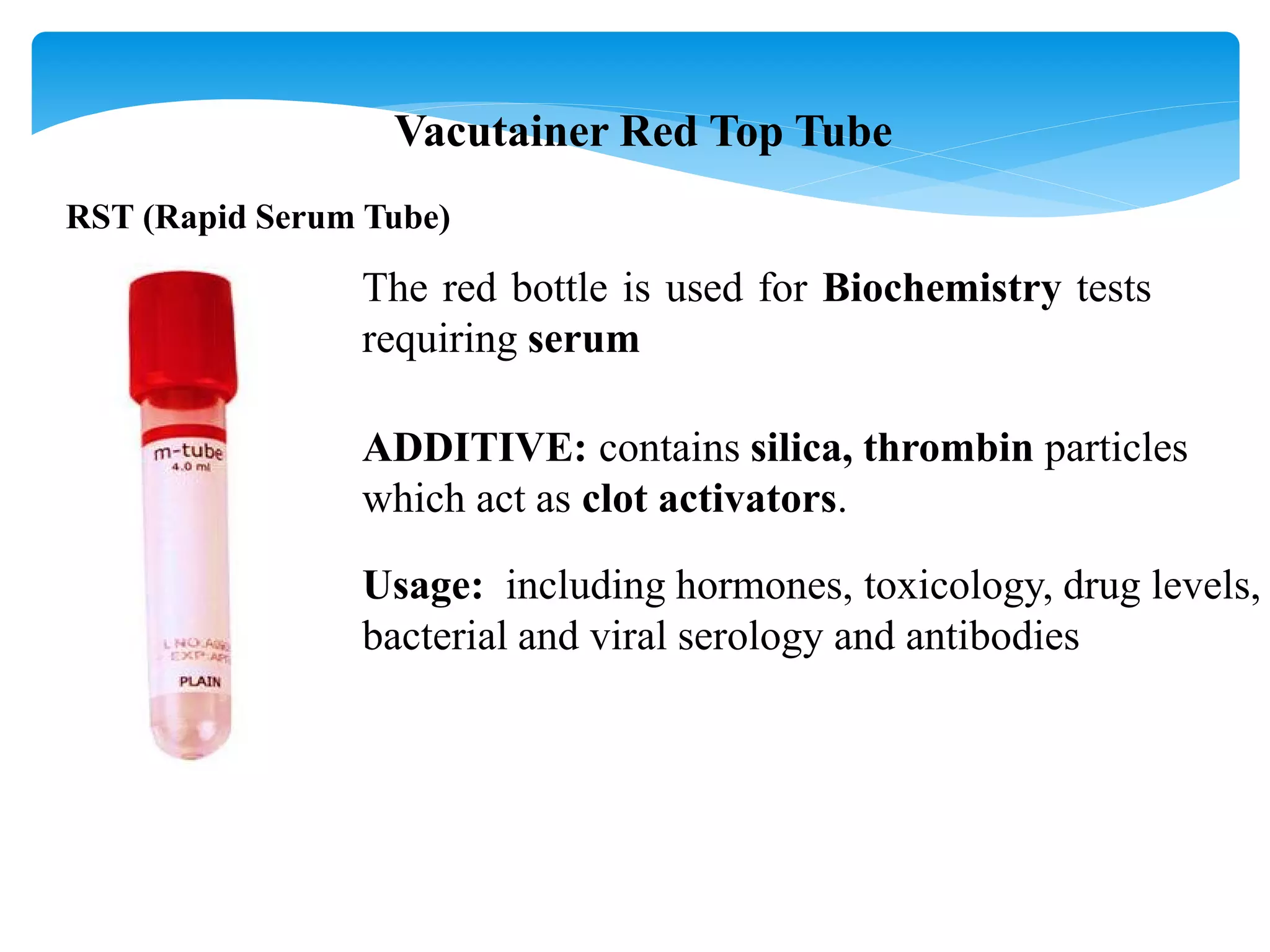 Anticoagulant and Blood Collecting Tubes | PDF