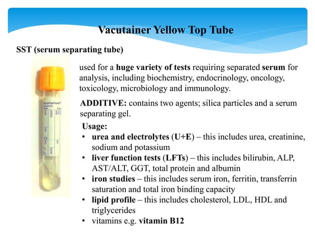 Anticoagulant and Blood Collecting Tubes | PDF | Blood Disorders ...