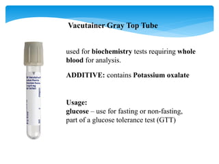 Anticoagulant and Blood Collecting Tubes | PDF