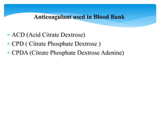 Anticoagulant and Blood Collecting Tubes | PDF
