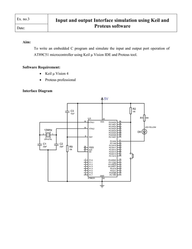 Proteus and Keil software Demonstration - MP | PDF | Computer Software and Applications | Computing