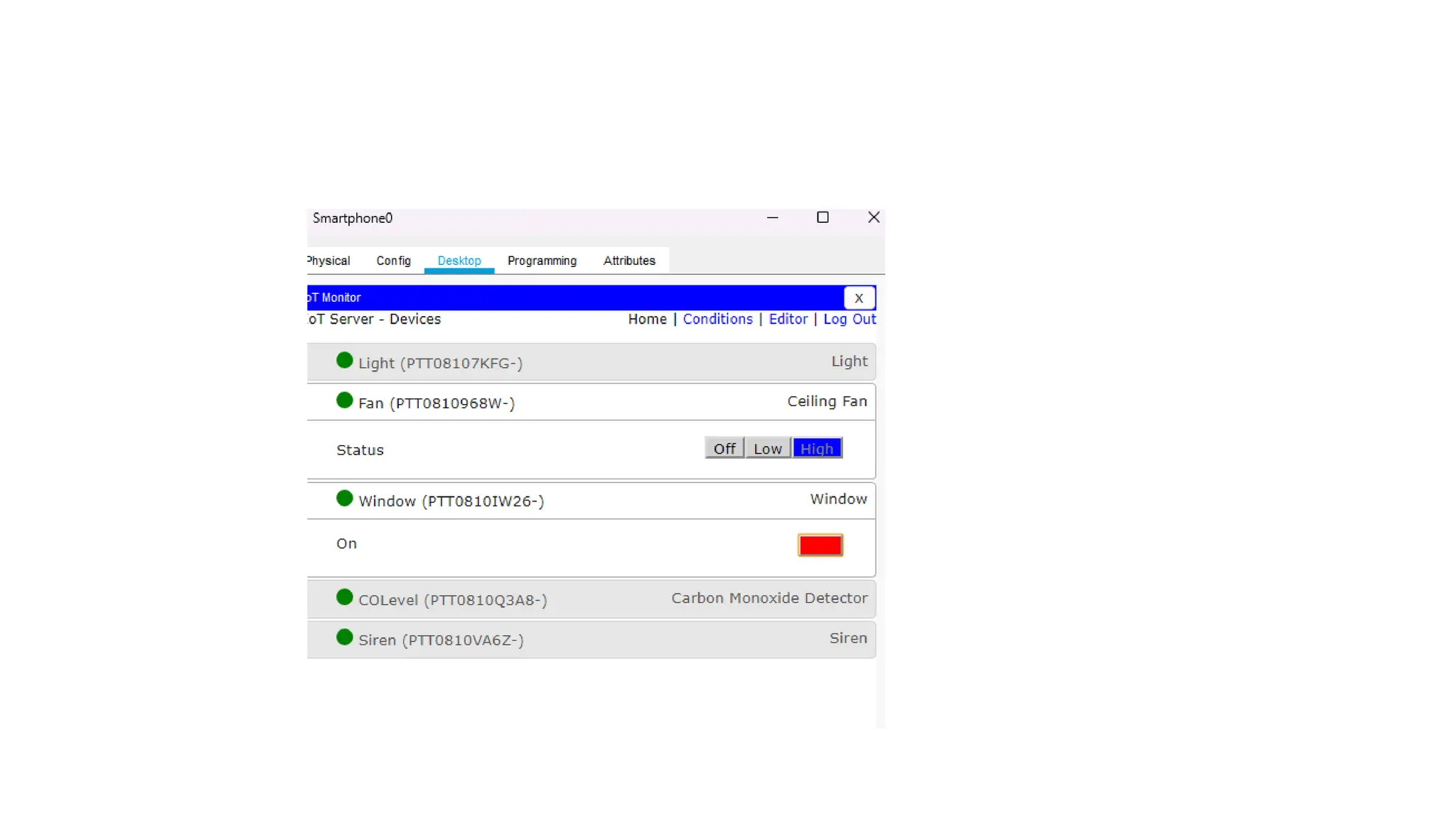 Ex3 Smart Home Automation Using Cisco Packet Tracer 1 Pptx