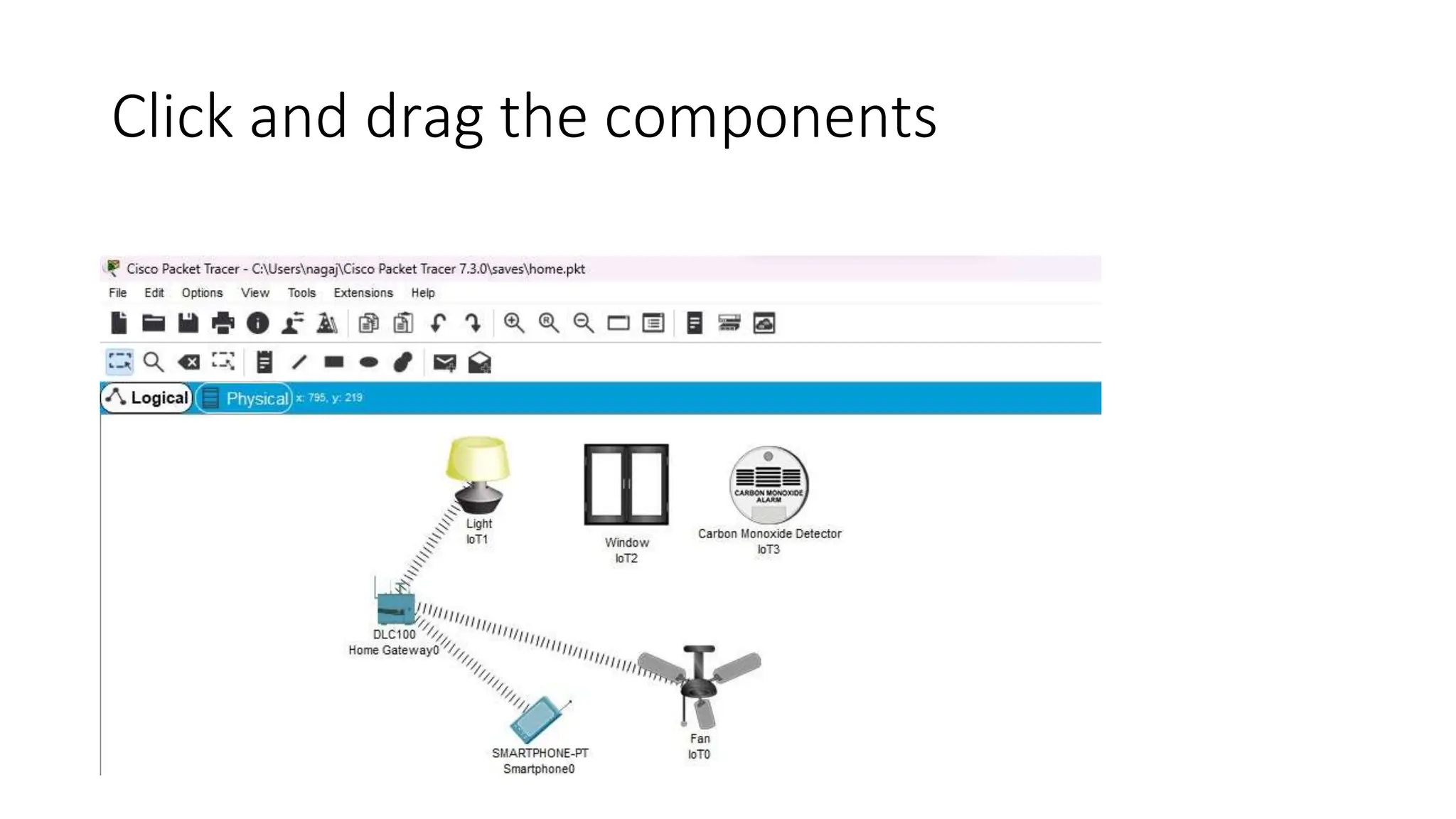 Ex3smart Home Automation Using Cisco Packet Tracer 1pptx Technology And Computing