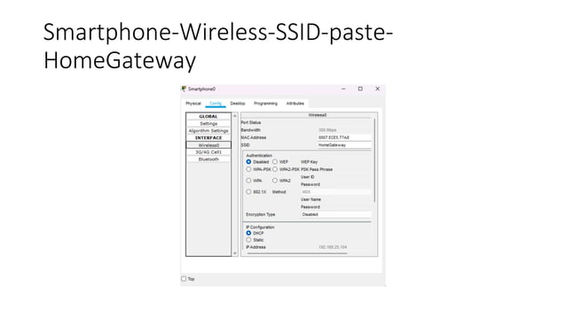 Ex3 Smart Home Automation Using Cisco Packet Tracer 1 Pptx