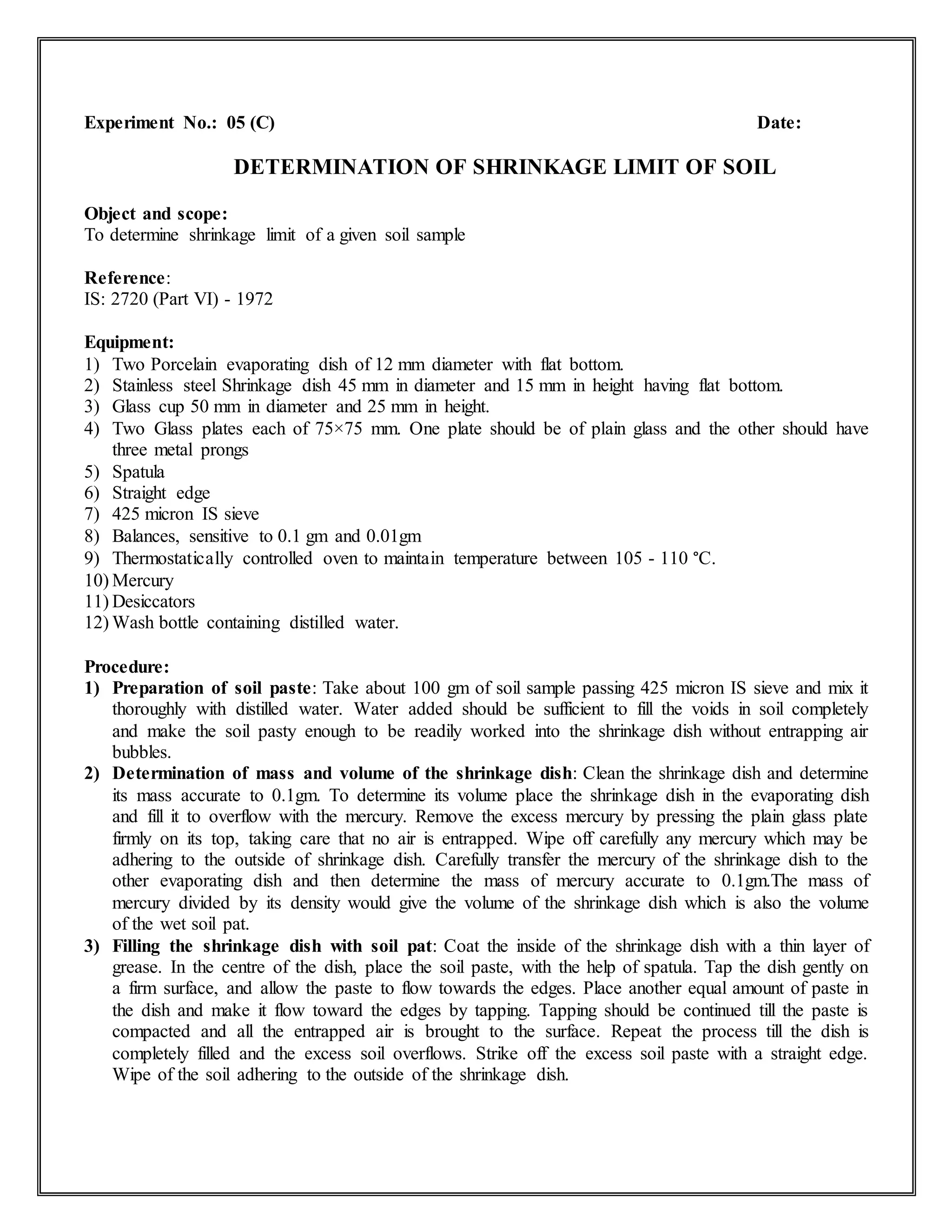 Ex 5 consistency limits | DOCX