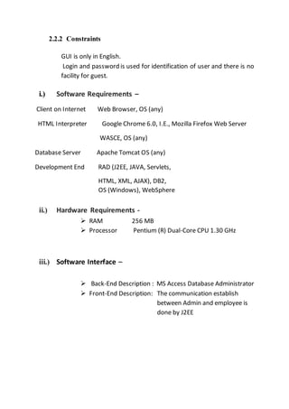 hospital management system | DOCX