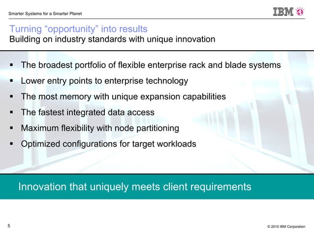 IBM ex5 Technical Overview | PPT
